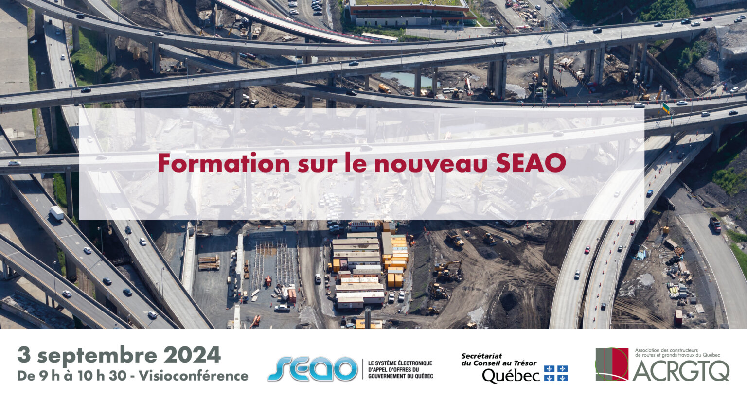 Formation sur le nouveau SEAO - ACRGTQ